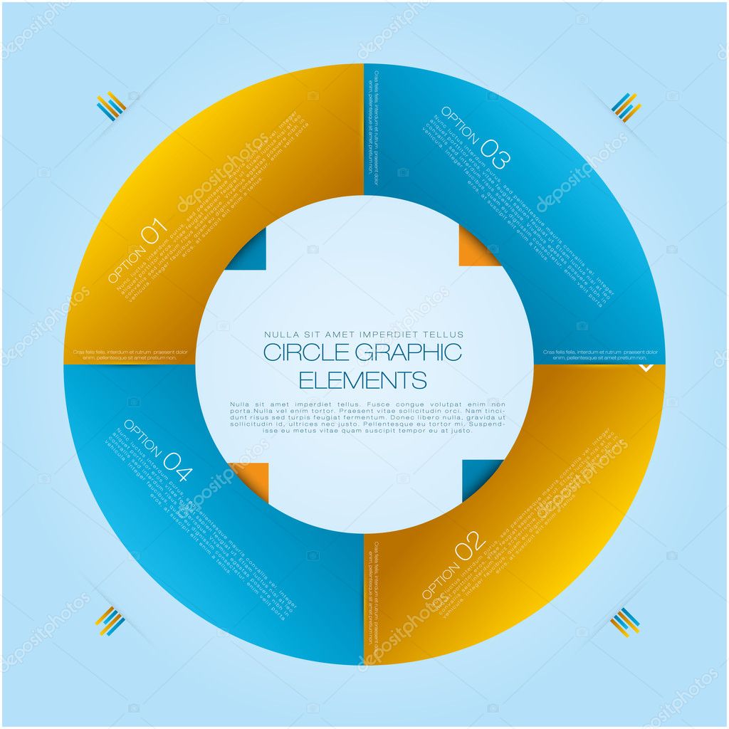 CIrcle Info Graph Stock Vector Image by ©trialboj #23766739