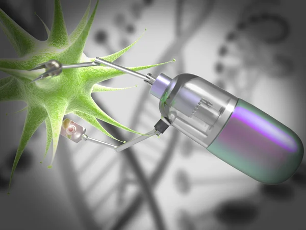 Robot Pill — Stock Photo © Giovanni_Cancemi #36926027