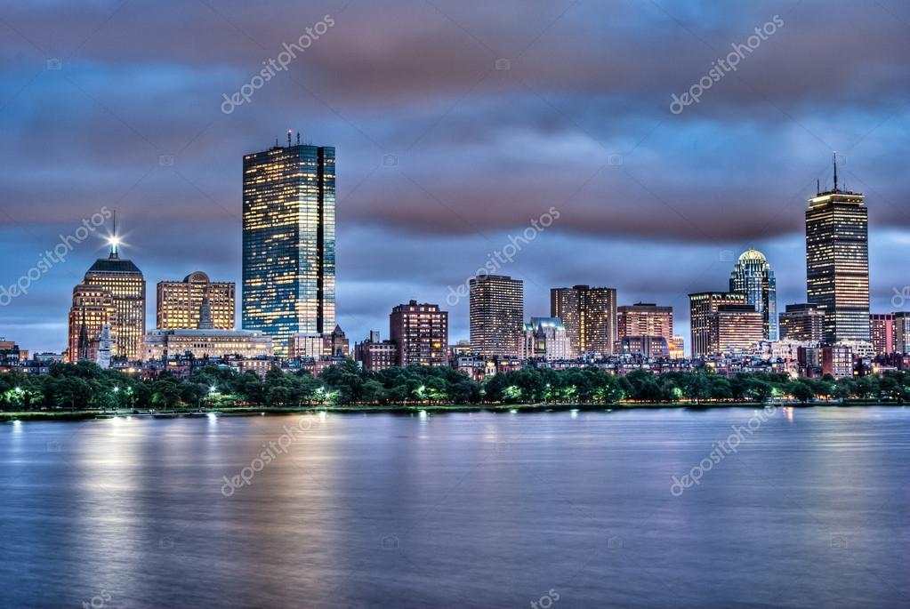 Boston Skyline at Sunset – Stock Editorial Photo © hawkeye978 #19519475