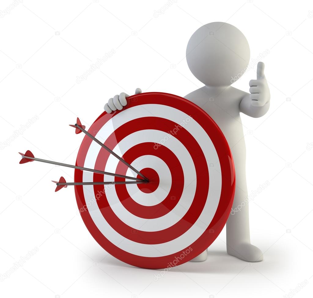 3d petit - cible image libre de droit par Art3d © #19443273