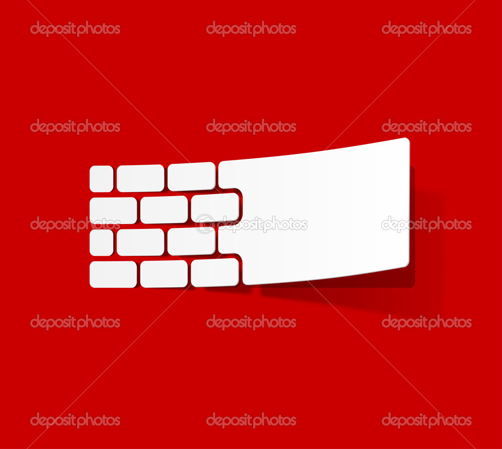 Brickwork sticker Stock Vector Image by ©Palau83 #35311743