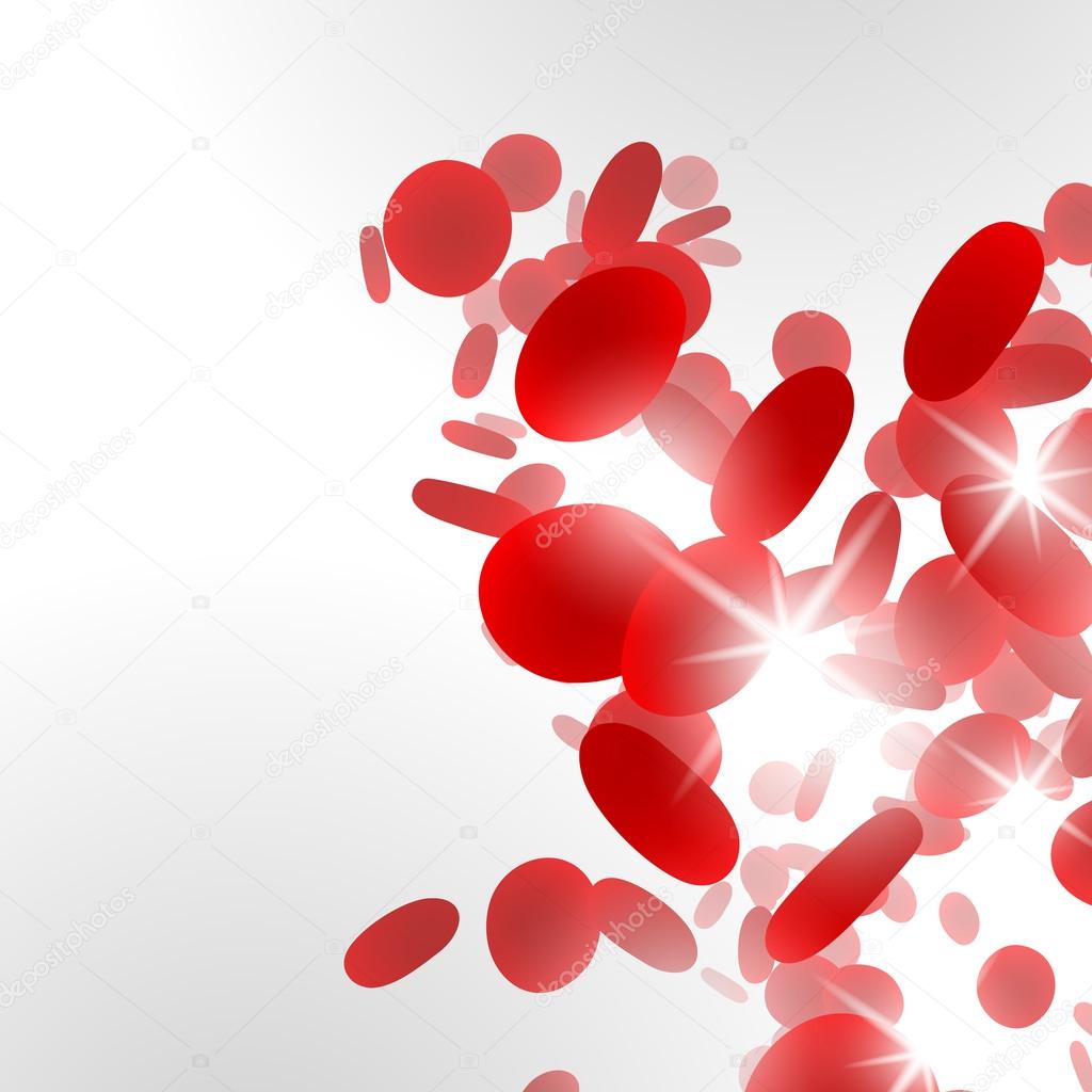 Background with red blood cells Stock Vector Image by ©Palau83 #35312389