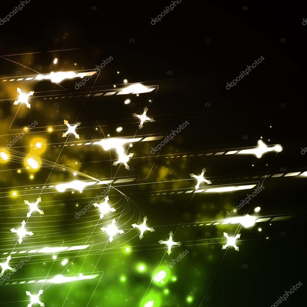 Technical background in neon style Stock Vector Image by ©Palau83 #35313035