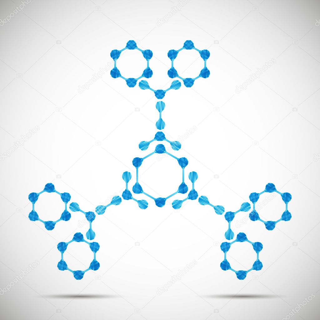 Molecular structure Stock Vector by ©Palau83 35343931