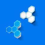 Molecular structure, sticker Stock Vector by ©Palau83 36268367