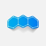 Molecular structure, sticker Stock Vector by ©Palau83 36268367