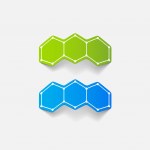 Molecular structure, sticker Stock Vector by ©Palau83 36268367