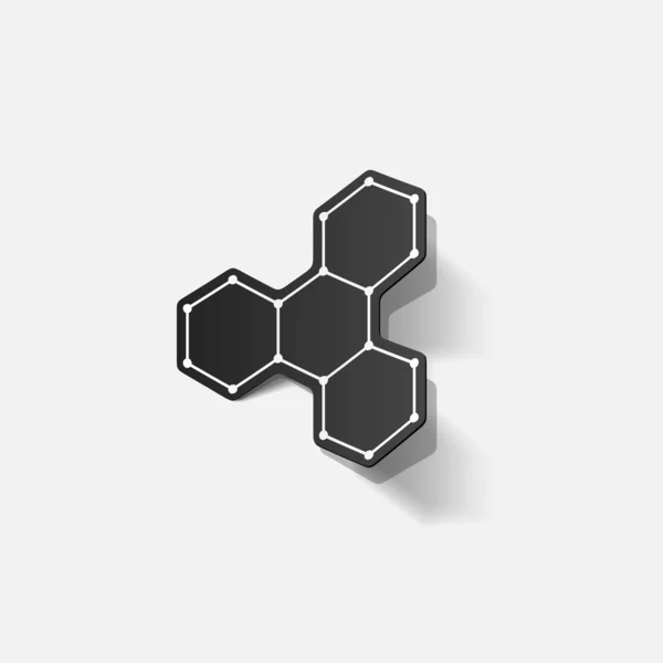 Molecular structure, sticker Stock Vector by ©Palau83 36268367