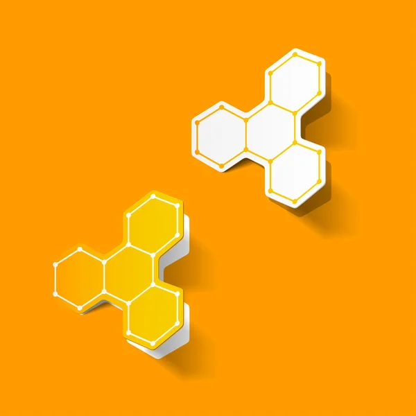 Molecular structure, sticker Stock Vector by ©Palau83 36268367