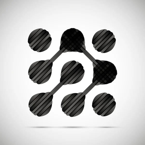 Molecular structure, symbol Stock Vector Image by ©Palau83 #36268957