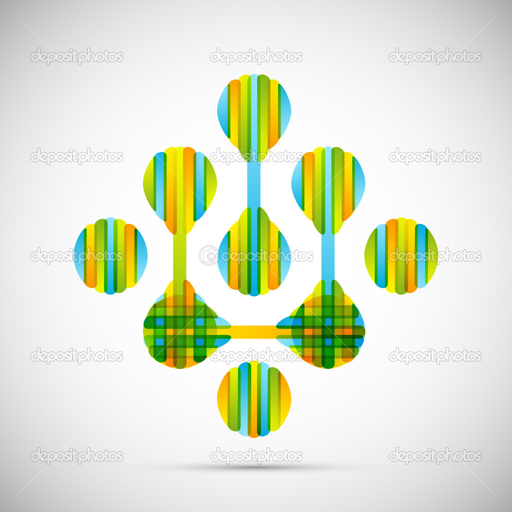 Molecular structure, symbol Stock Vector Image by ©Palau83 #36269095