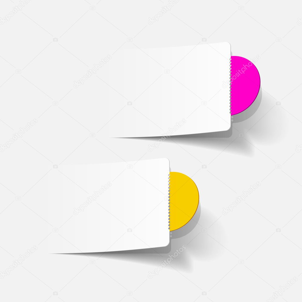 Realistic design element: rectangle, circle Stock Vector by ©Palau83 ...