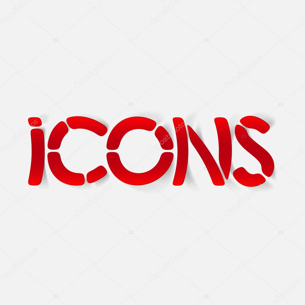 Realistic design element: icons Stock Vector by ©Palau83 41035655