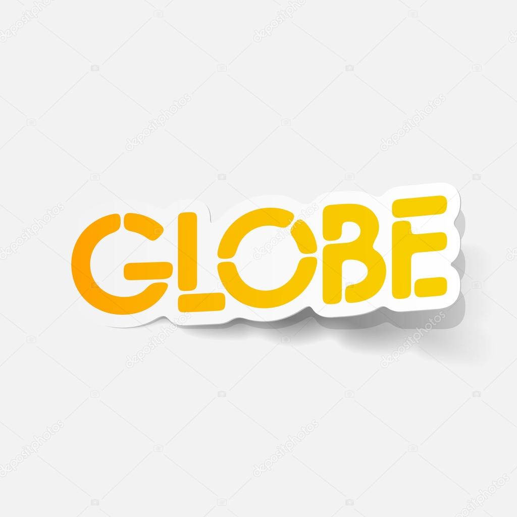 Realistic design element: globe Stock Vector by ©Palau83 41627449