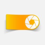 Realistic design element: camera Stock Vector Image by ©Palau83 #44092605