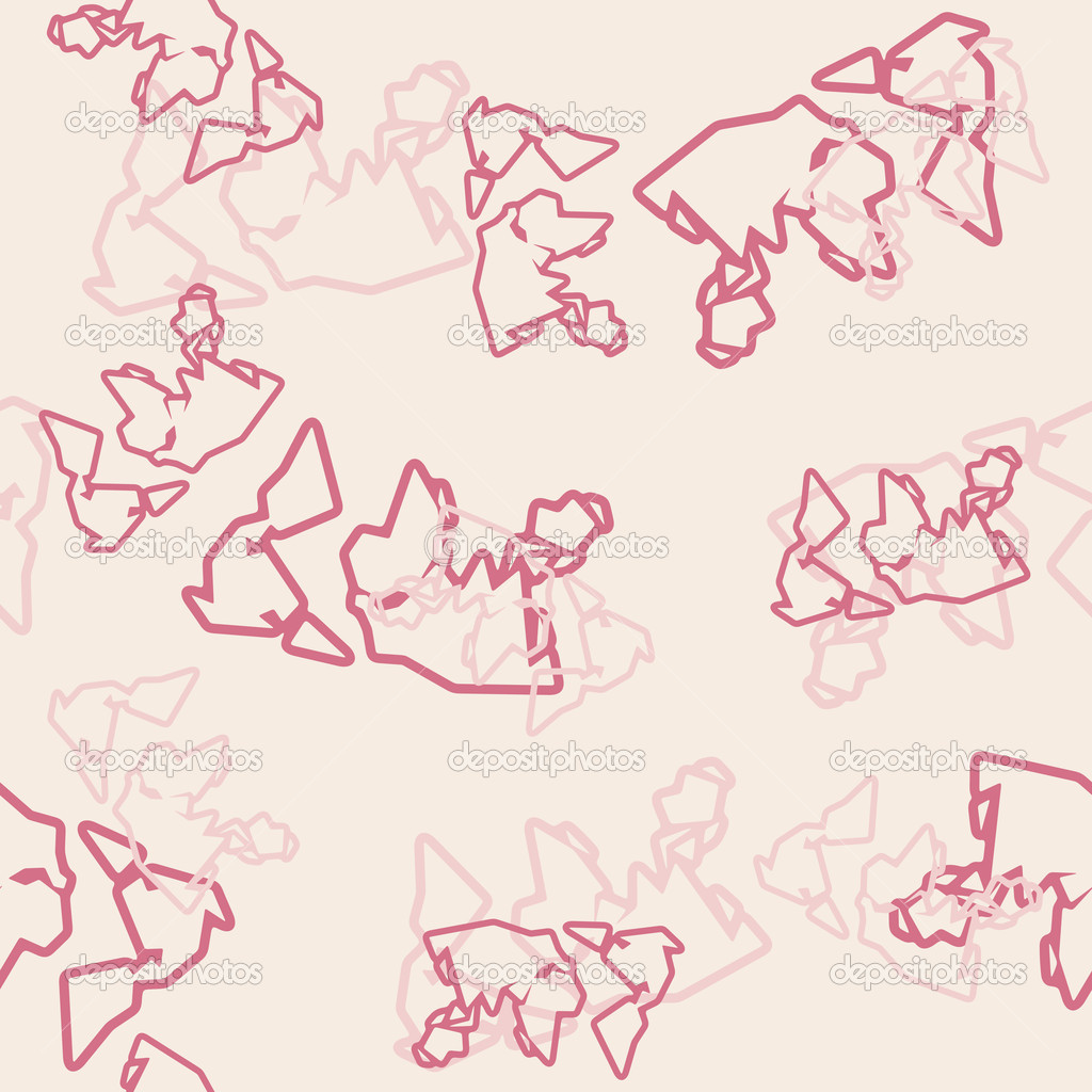 Seamless background: map Stock Vector by ©Palau83 44101645