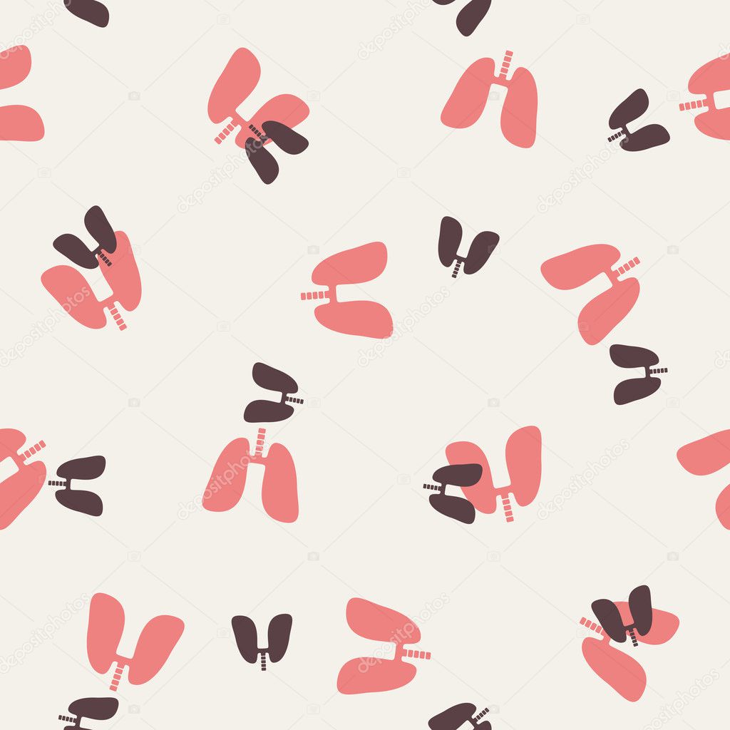 Seamless background: lung Stock Vector Image by ©Palau83 #44686001