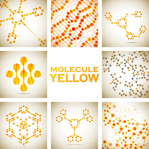 Set of beautiful structure DNA molecule Stock Vector Image by ©Palau83 ...