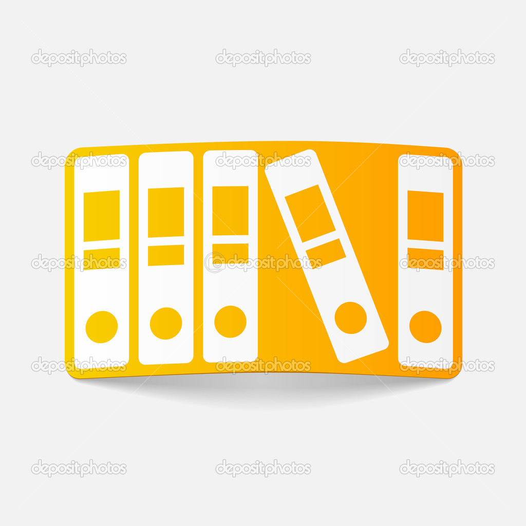 Illustration folder Stock Vector by ©Palau83 45083745