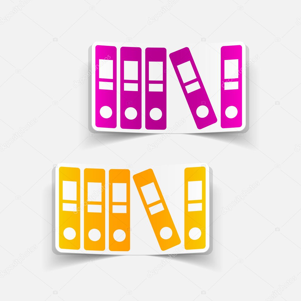 Illustration folder Stock Vector Image by ©Palau83 #45086905