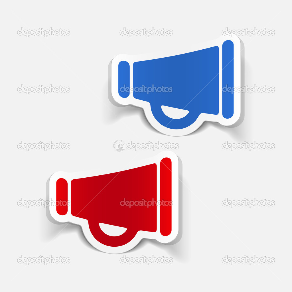 Realistic design element: megaphone Stock Vector Image by ©Palau83 ...