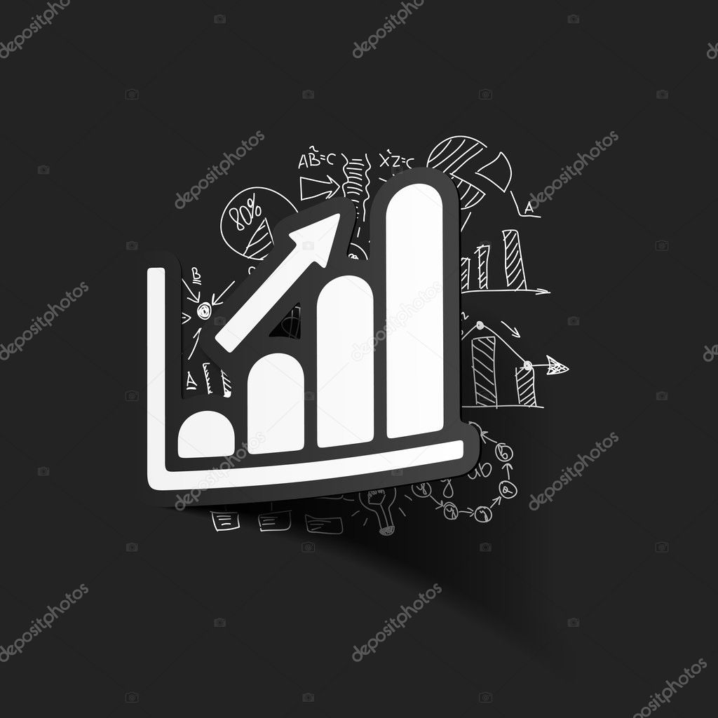 Drawing business formulas: chart Stock Vector by ©Palau83 47811911