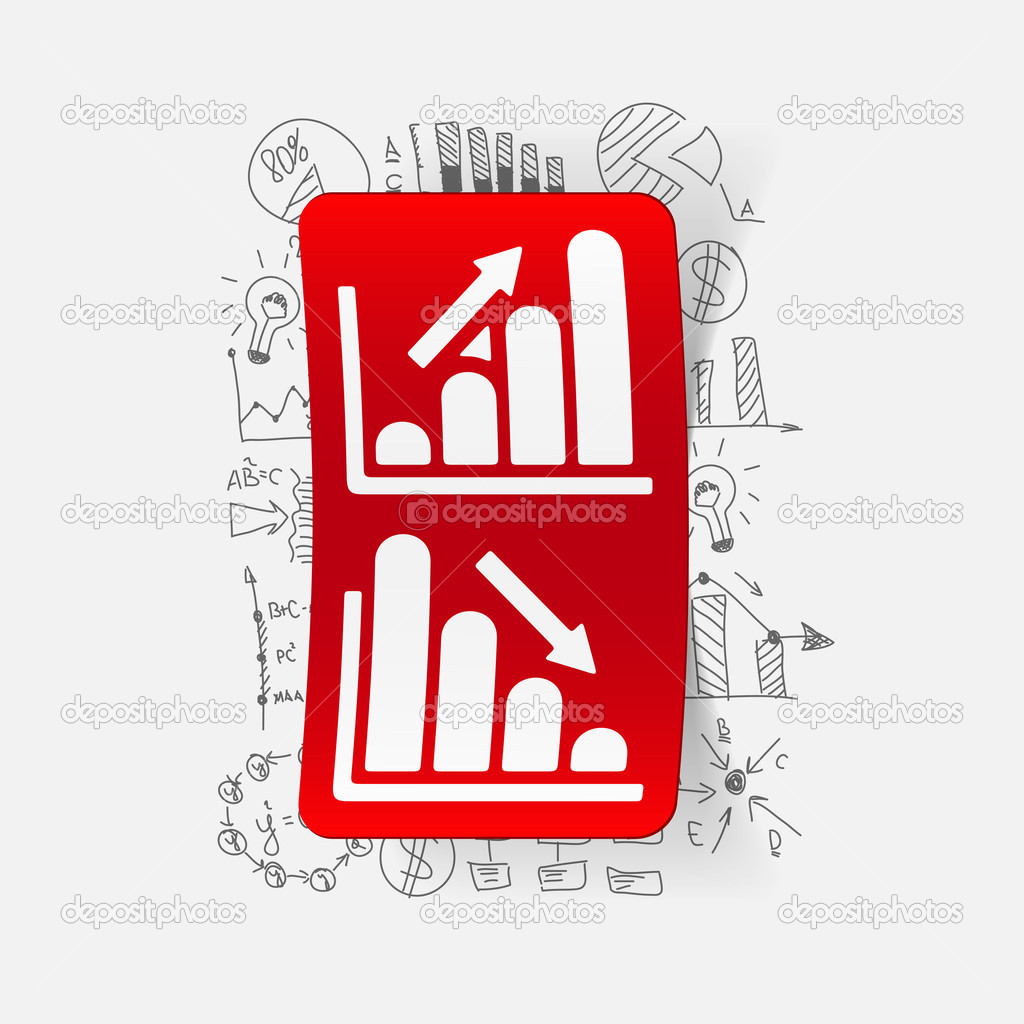 Drawing business formulas: chart Stock Vector by ©Palau83 47811933