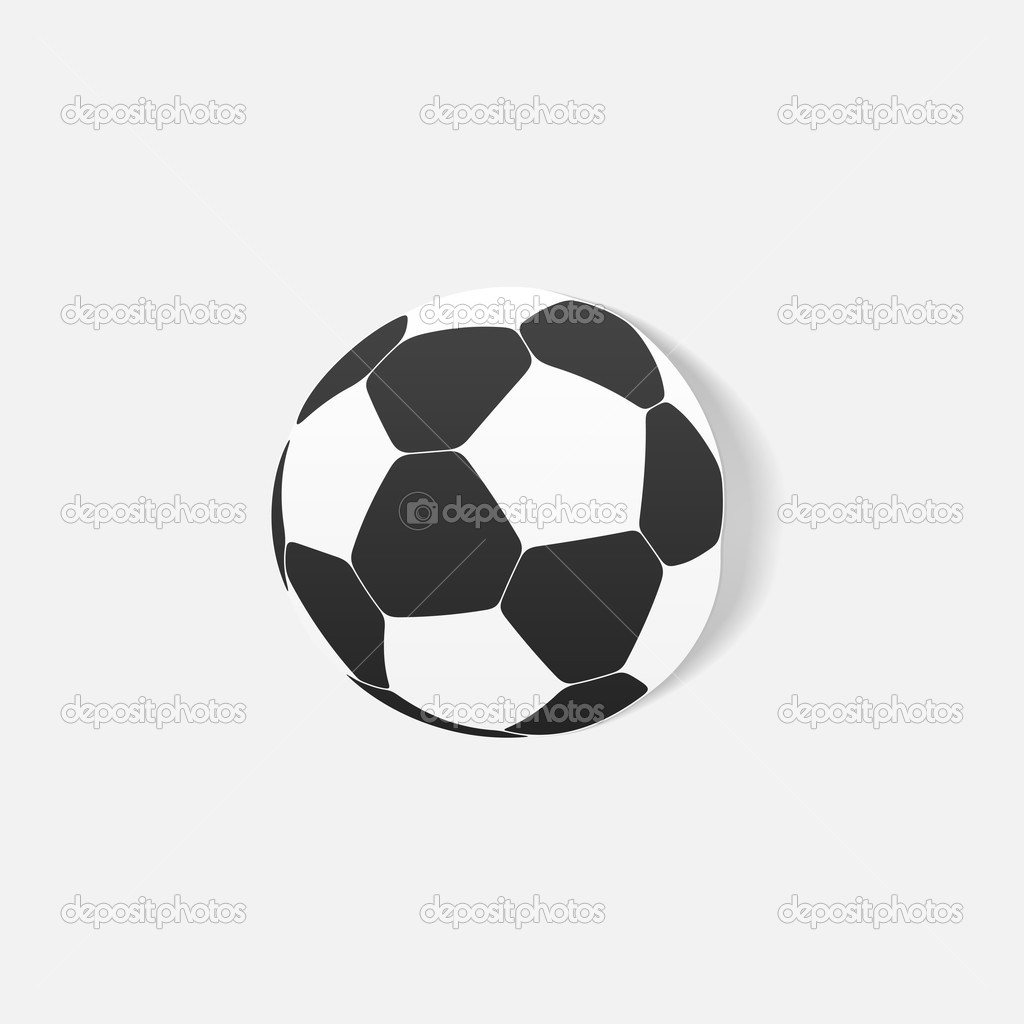 Soccer ball sticker Stock Vector Image by ©Palau83 #48551201