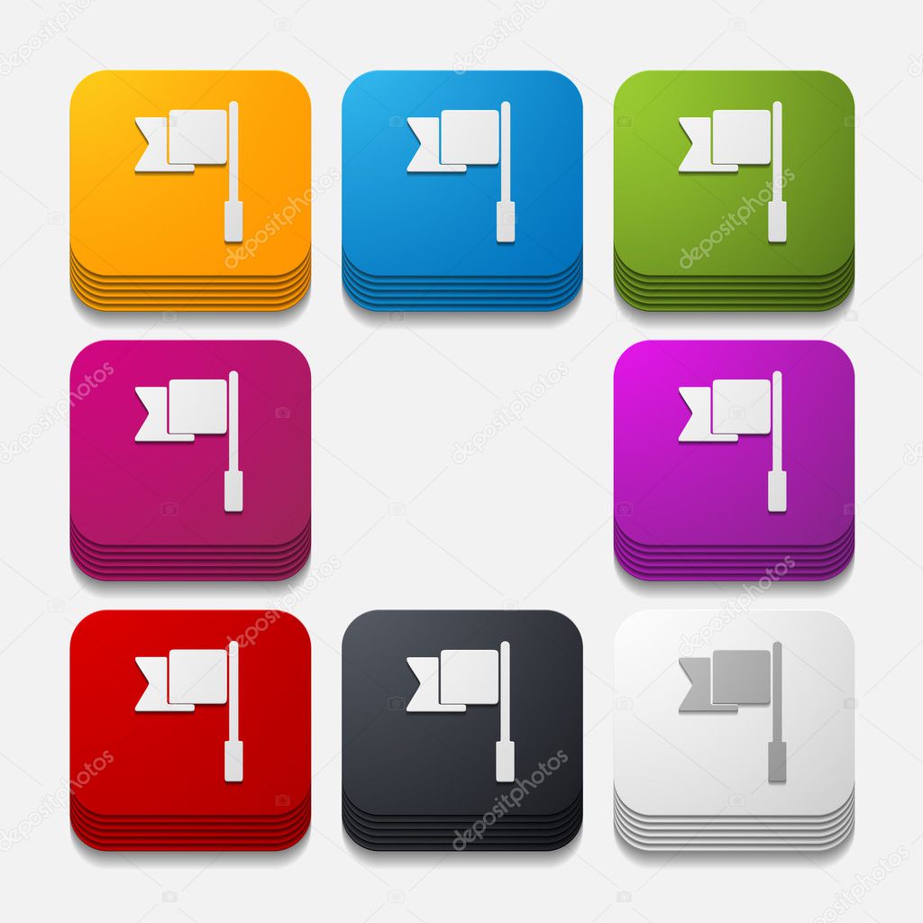 Flag button set Stock Vector Image by ©Palau83 #48553277