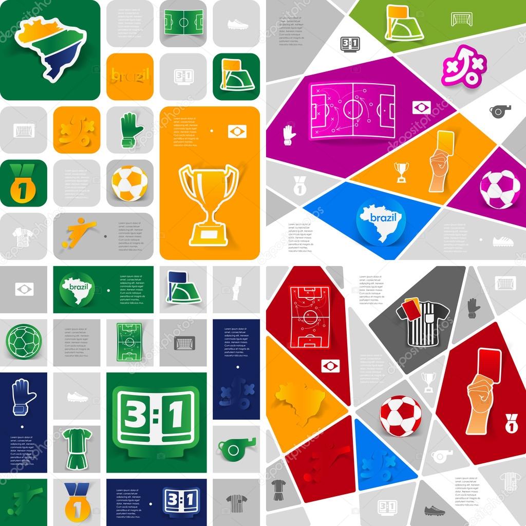 Football infographic Stock Vector by ©Palau83 48634995