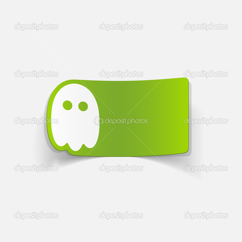 Ghost design element Stock Vector by ©Palau83 48639523
