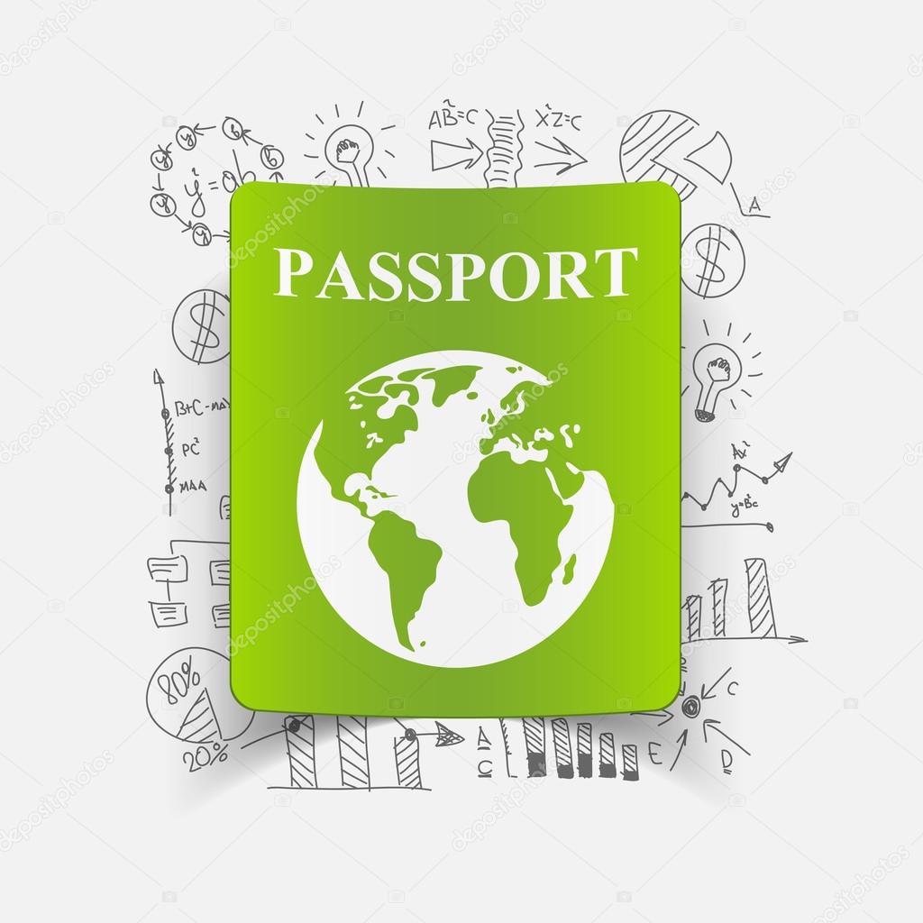 Passport sticker Stock Vector by ©Palau83 48920655