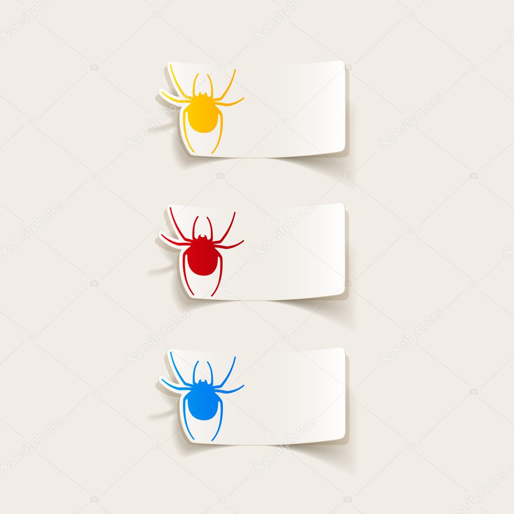 Spider stickers Stock Vector Image by ©Palau83 #48940913
