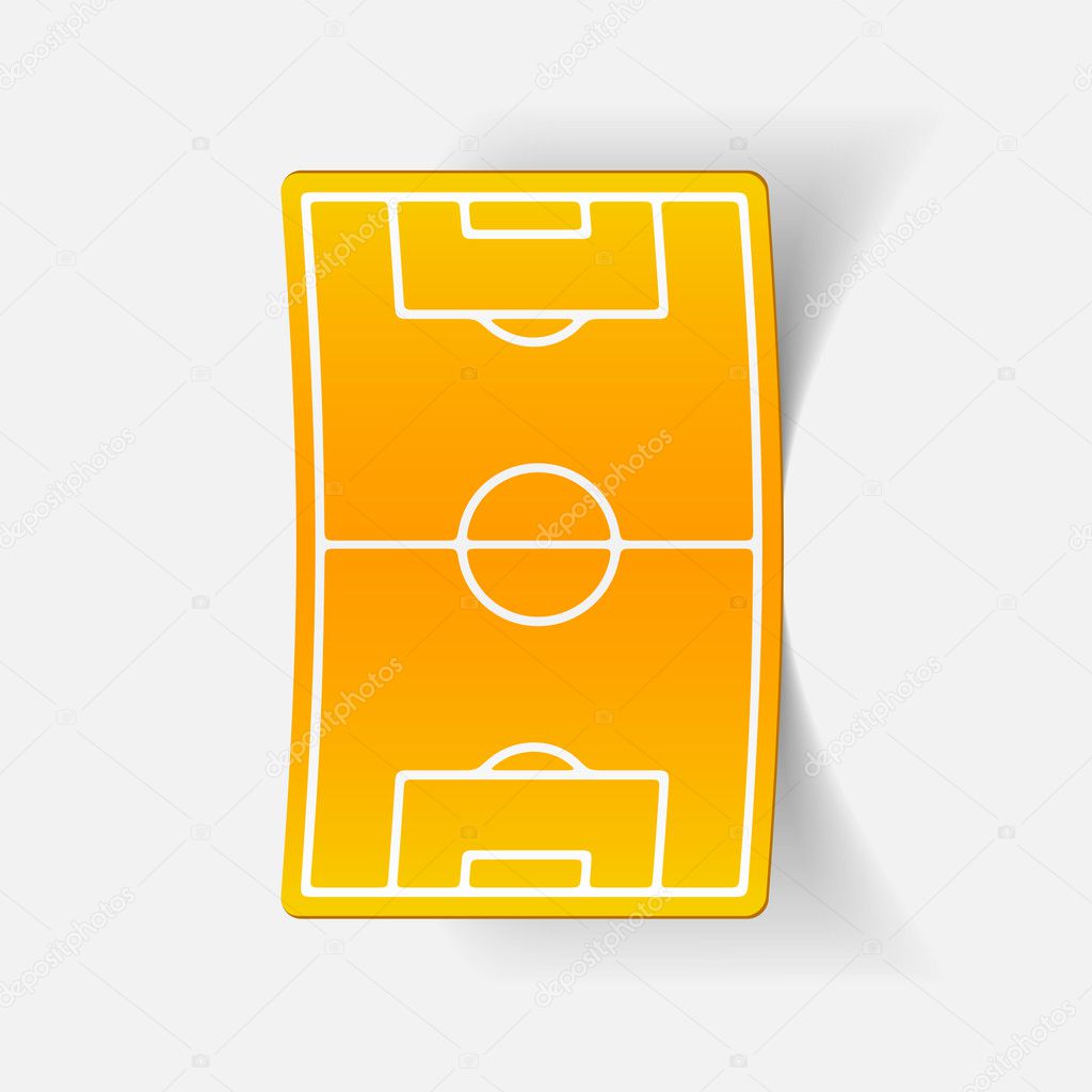 Football playing field design element: Stock Vector by ©Palau83 49217875