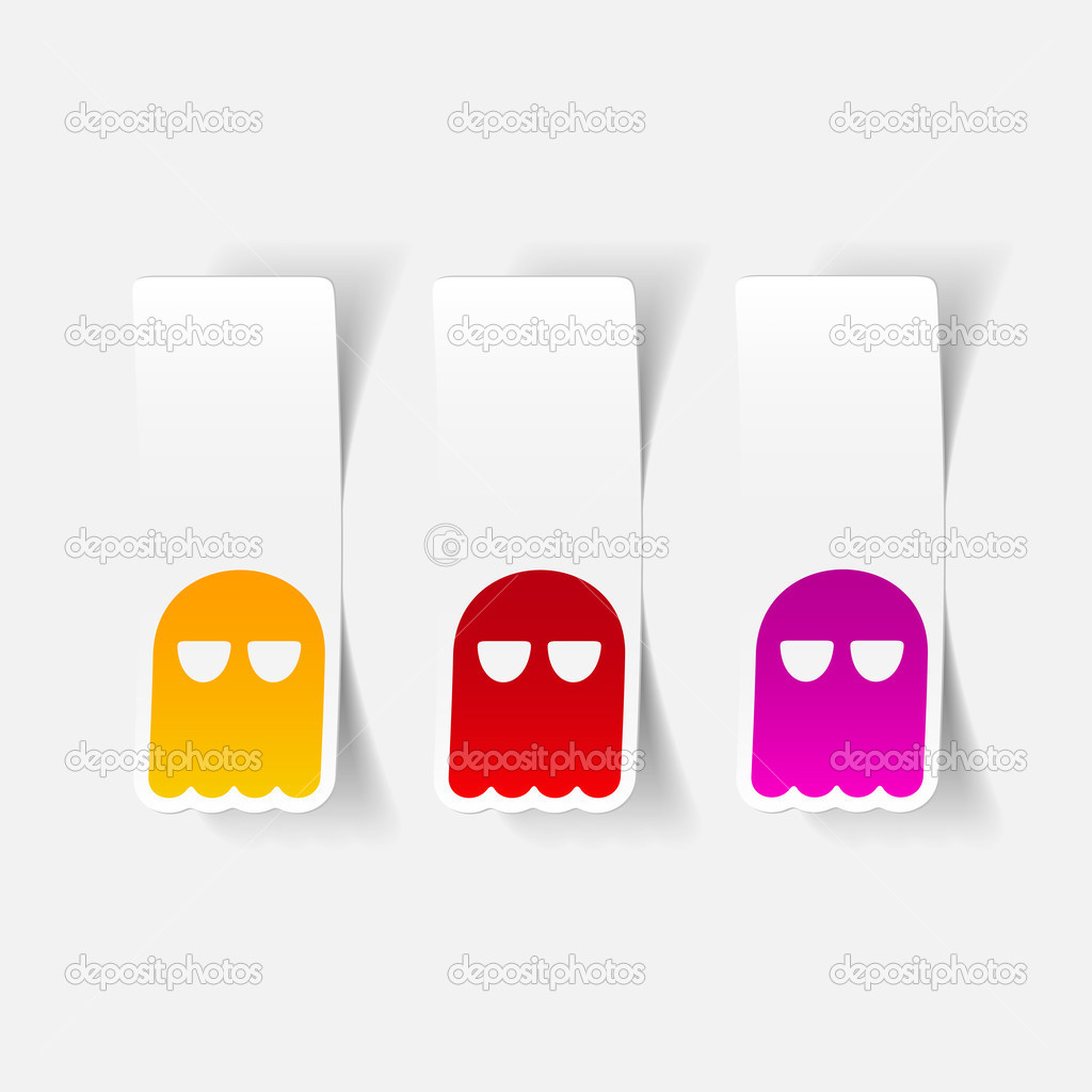 Ghost design element Stock Vector by ©Palau83 49358401