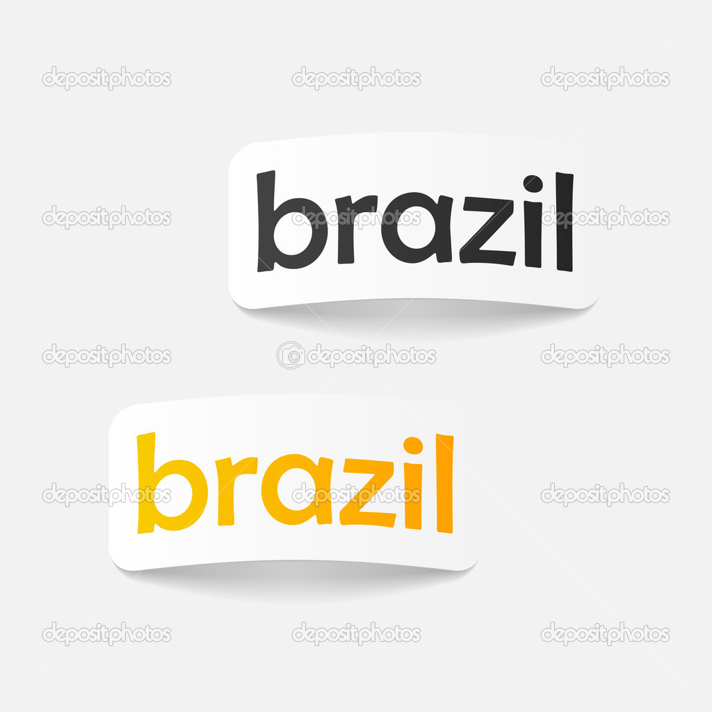 Brazil inscription Stock Vector Image by ©Palau83 #49429269