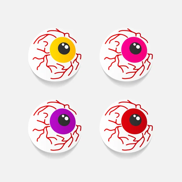 Realistic eye element Stock Vector by ©Palau83 48639067