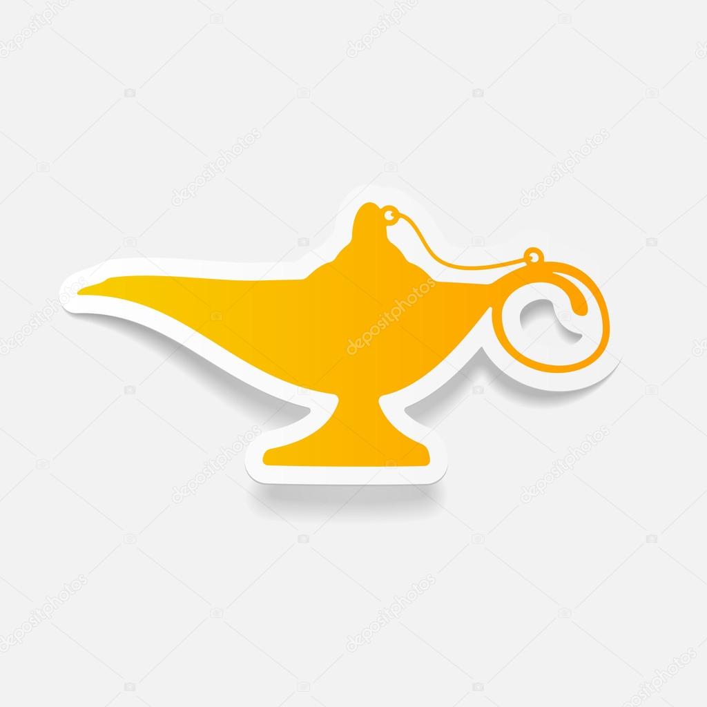 Aladdin lamp Stock Vector by ©Palau83 50473519
