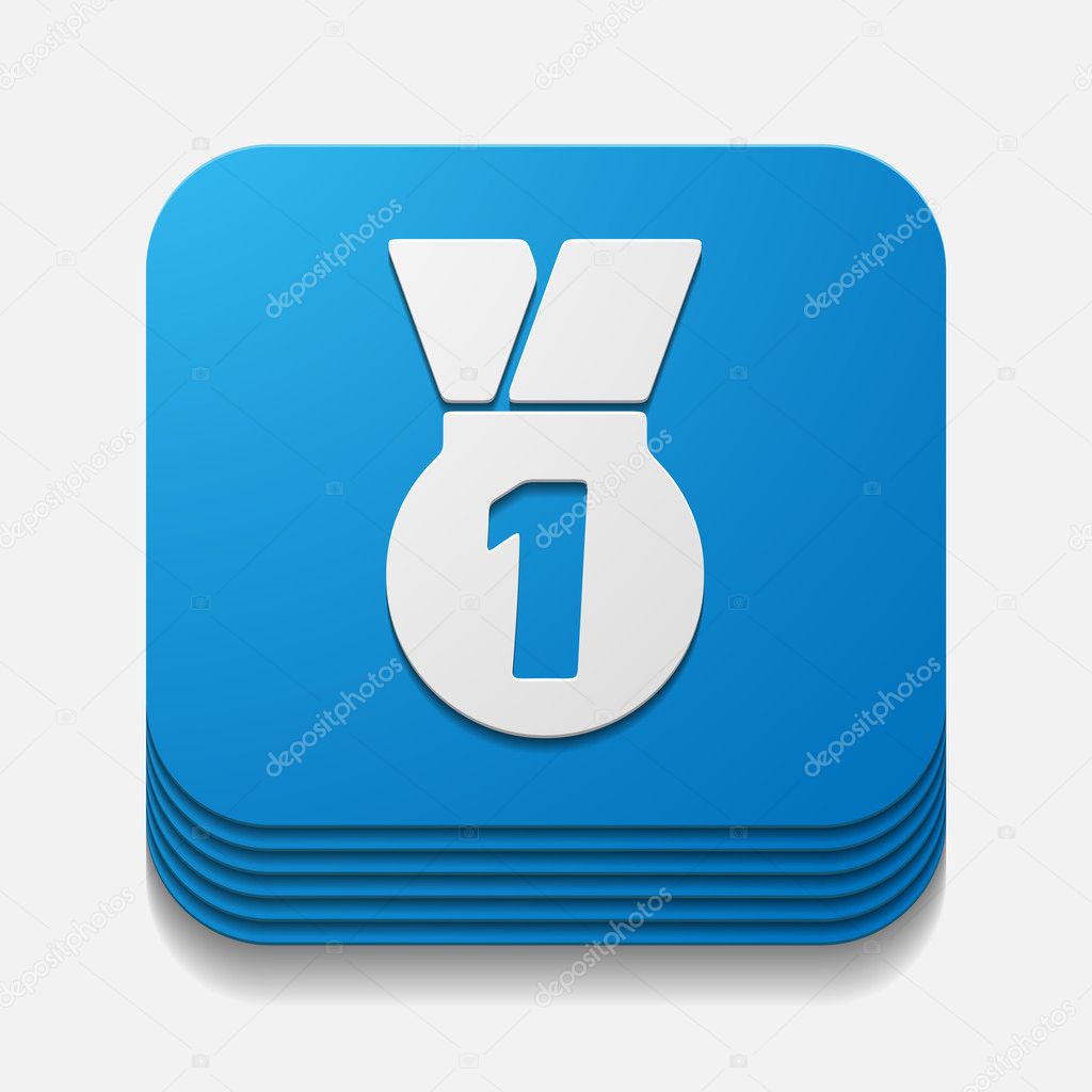 Medal button Stock Vector by ©Palau83 50985391