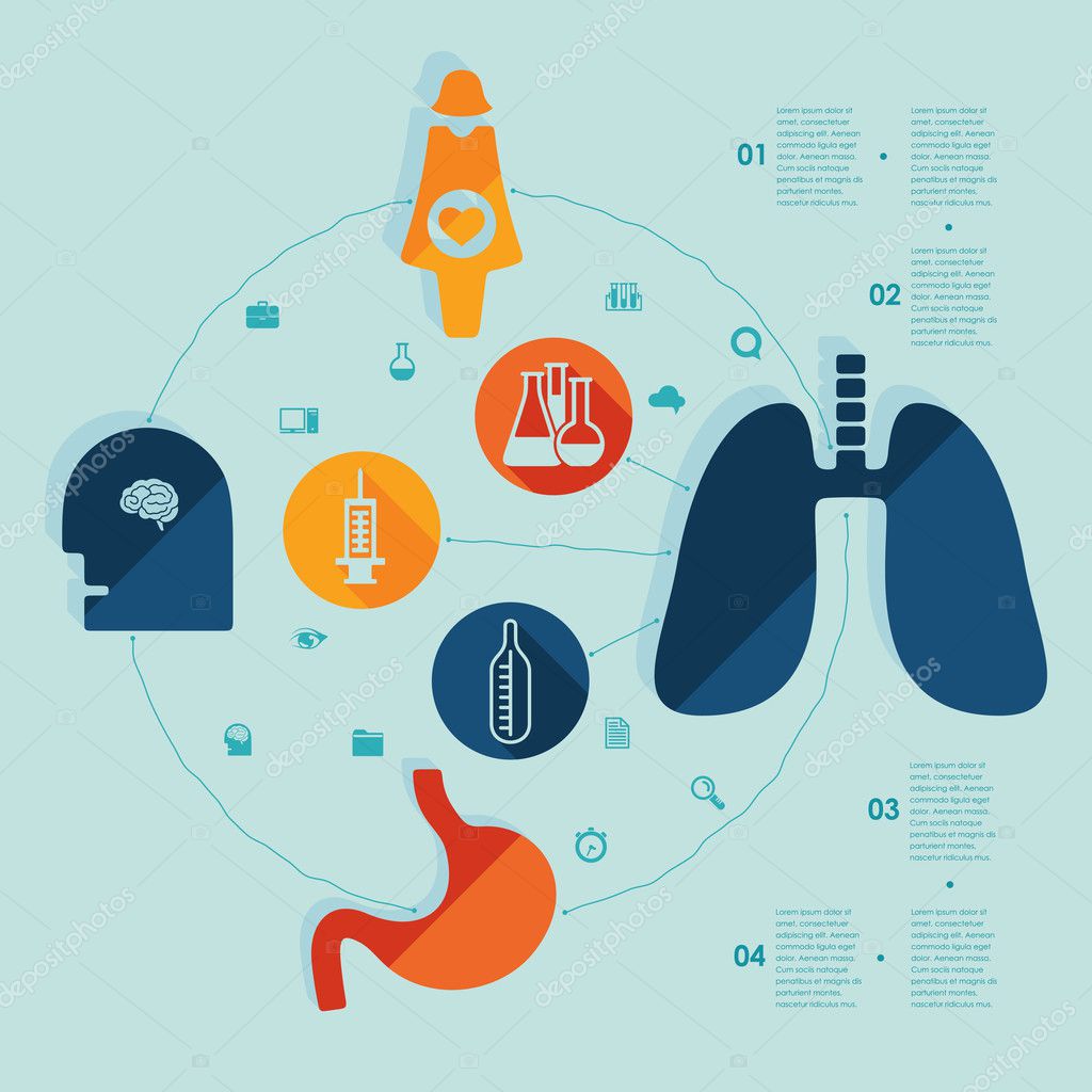 Medical illustration Stock Vector by ©Palau83 51501543