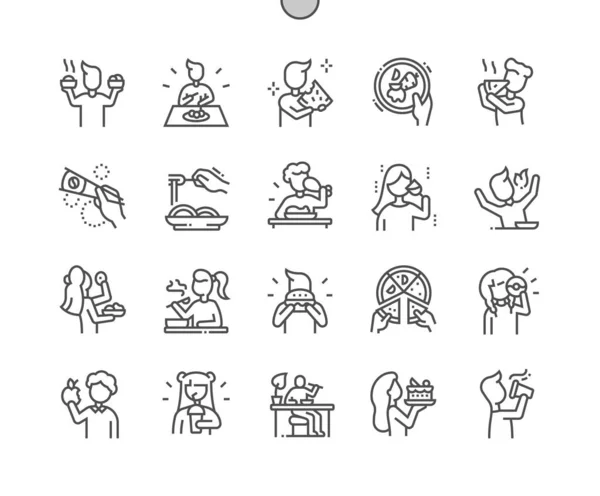 Boy eating spaghetti Vector Art Stock Images | Depositphotos