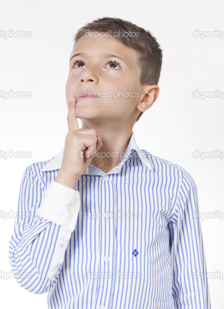 Child thinking Stock Photo by ©talitha_it 31304719