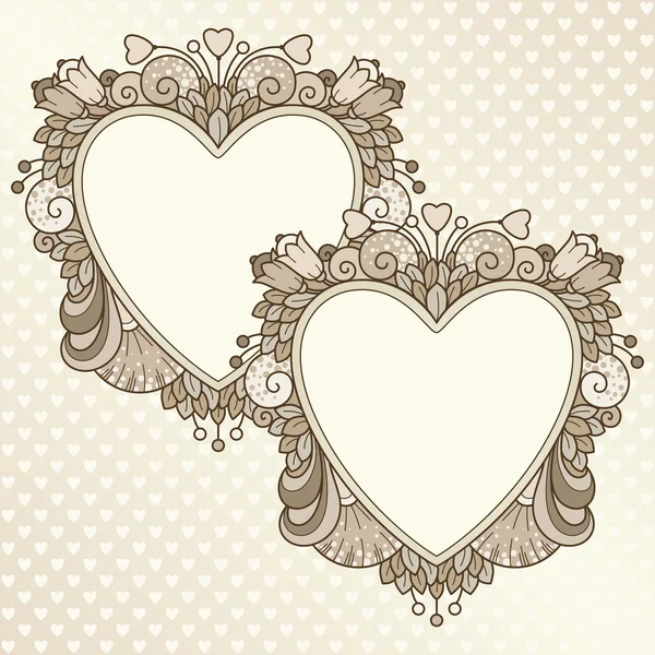 Heart frames Vector Art Stock Images | Depositphotos