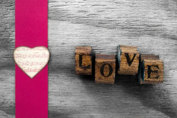 Love letters heart background - Stock Image - Everypixel