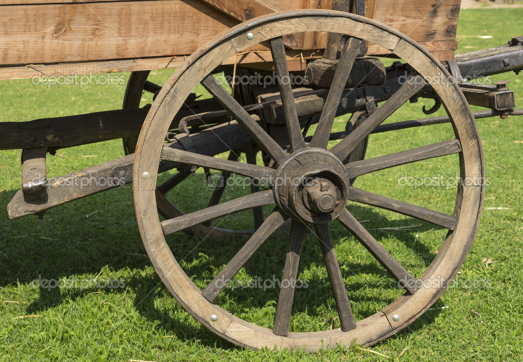 Old wheel — Stock Photo © fan23 #25026651