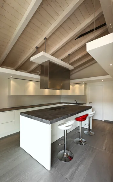 Kitchen, modern architecture contemporary - Stock Image - Everypixel