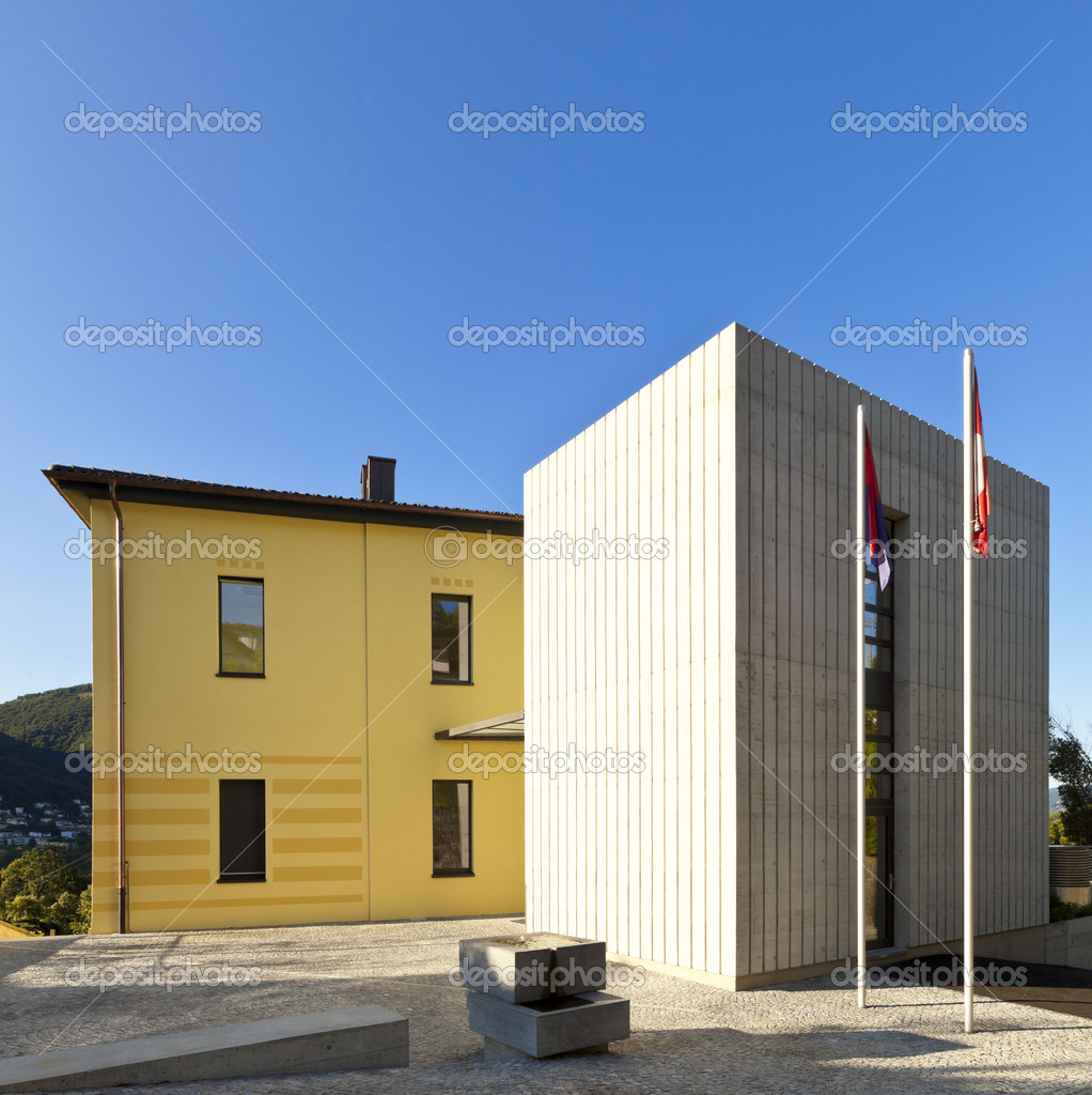 Yellow house Stock Photo by ©Zveiger 38908597