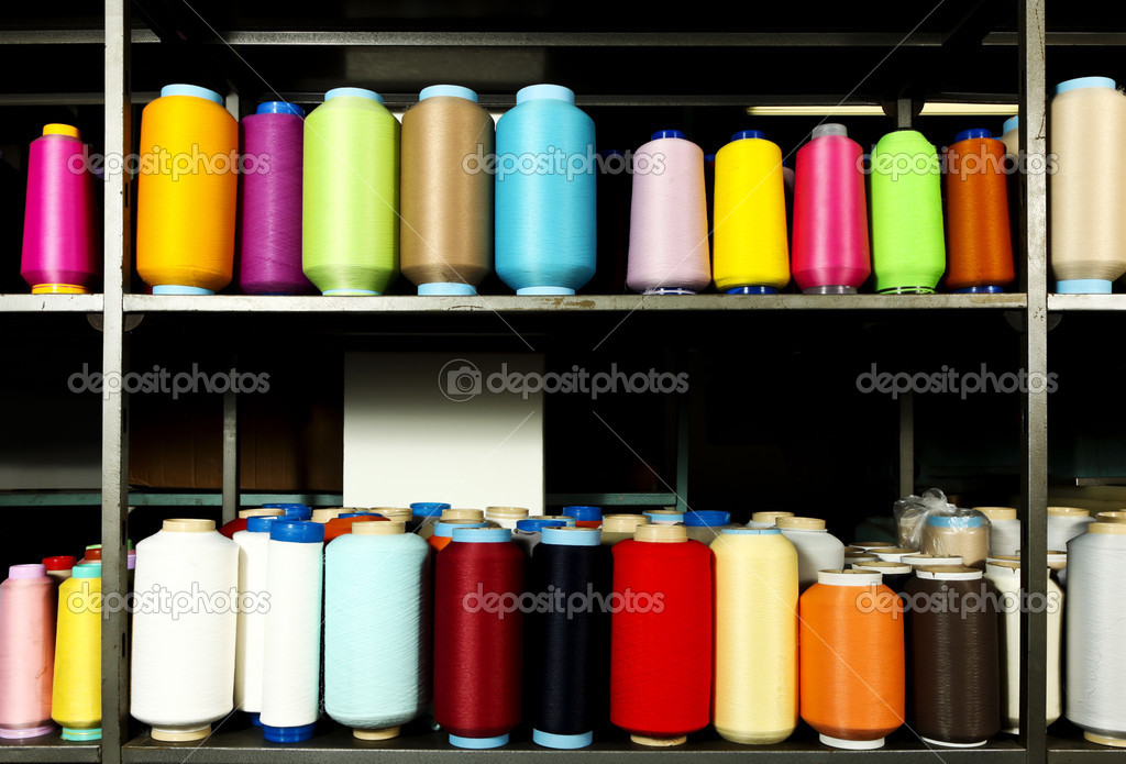 Colorful threads — Stock Photo © Zveiger #49889337