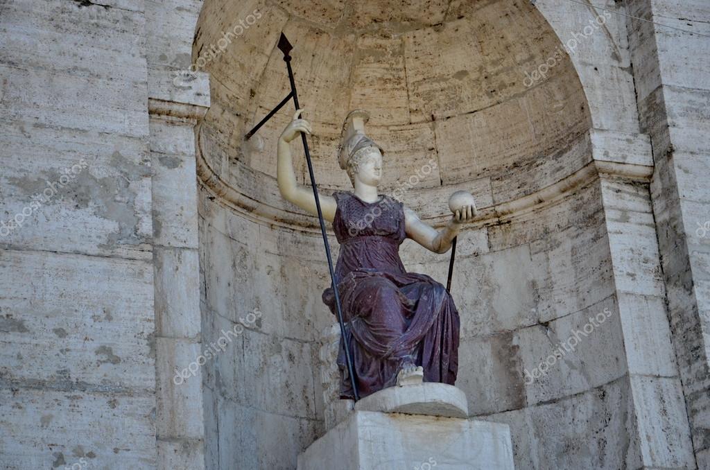 Goddess Minerva Statue Stock Photo by ©vivairina 34251007