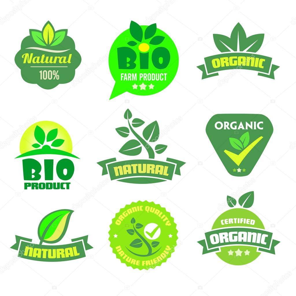 Set of bio icons on the white background. Stock Vector by ©Perfidni1 ...
